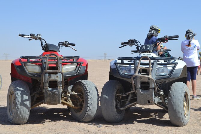 3 Hours Safari by ATV Quad Bike & Camel Ride Transfer to El Gouna | Power Traveller