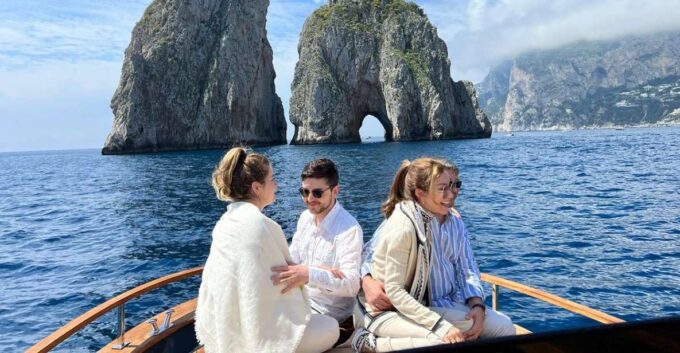 All Inclusive Blue Grotto Visit and Capri Private Boat Tour | Power ...