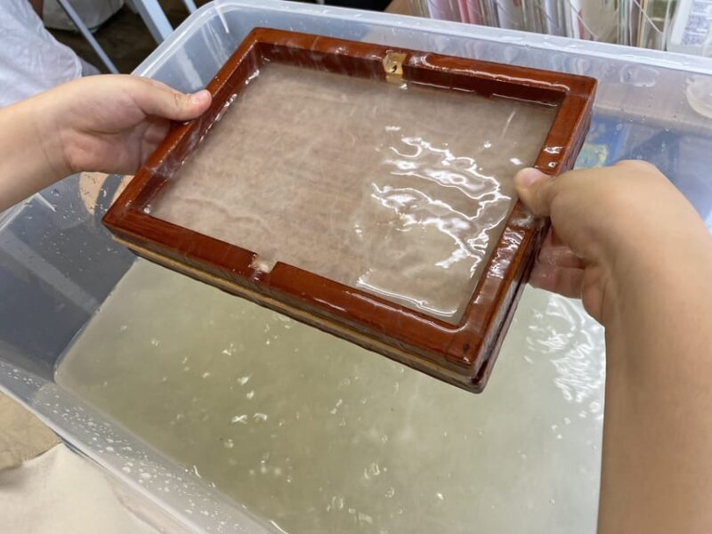Authentic Handmade Washi Paper Making Workshop in Ueno | Power Traveller