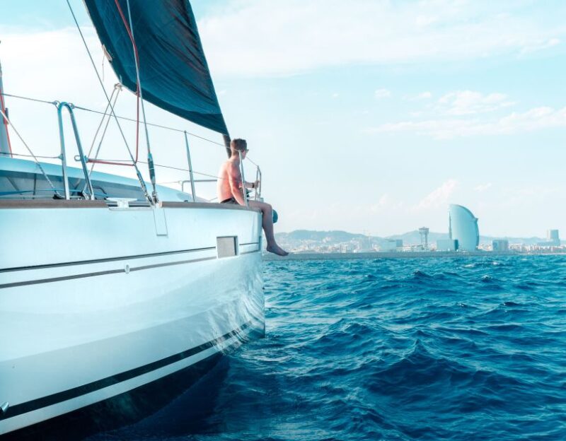 Barcelona:2 Hour Private Sail Inc Drinks & Snacks Onboard | Power Traveller