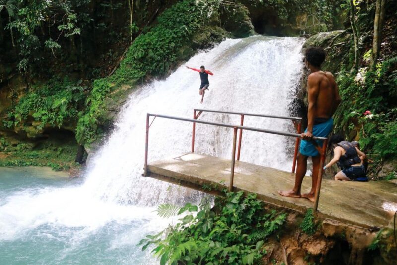 Blue Hole Secret Falls Private Tour With Transportation | Power Traveller