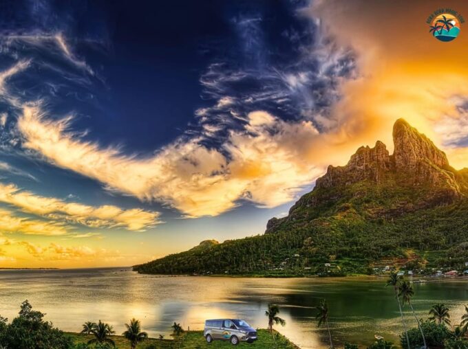 Bora Bora: Guided Mini Van Tour With Matira Beach Stop | Power Traveller