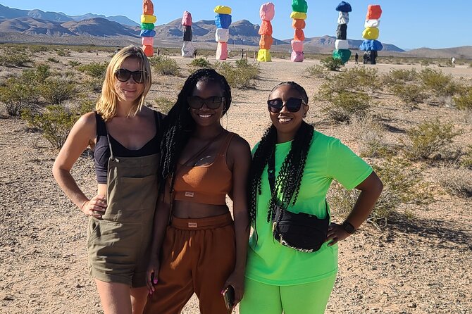 California Desert, Seven Magic Mountains and Las Vegas Sign | Power ...