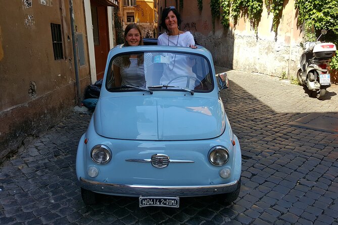 Classic Fiat 500 Rental in Rome | Power Traveller