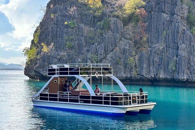 Coron Island Hopping via Private Double Decker Party Boat | Power Traveller