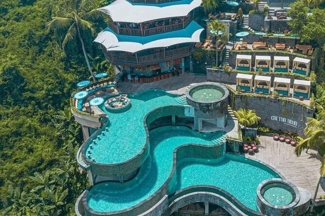 CRETYA Ubud Infinity Pool + Hidden Water Fall + Water Temple Tour ...