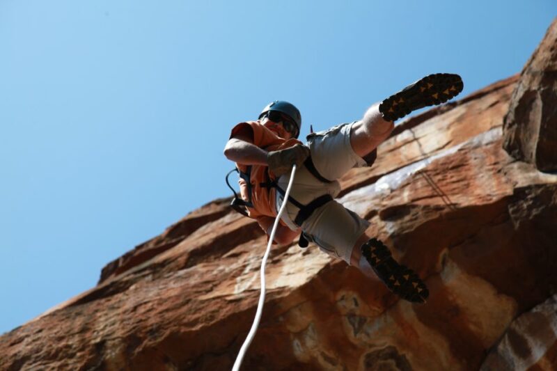 Extreme Abseil, 55M High With Lovely Hike Back to the Top. | Power ...