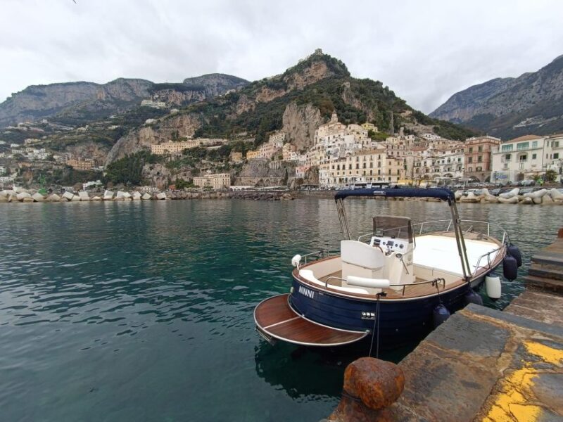 From Amalfi: Boat Tour to Discover the Amalfi Coast | Power Traveller