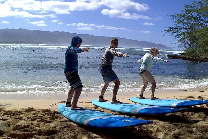 Group Surf Lessons for Beginners on the North Shore of Oahu | Power ...