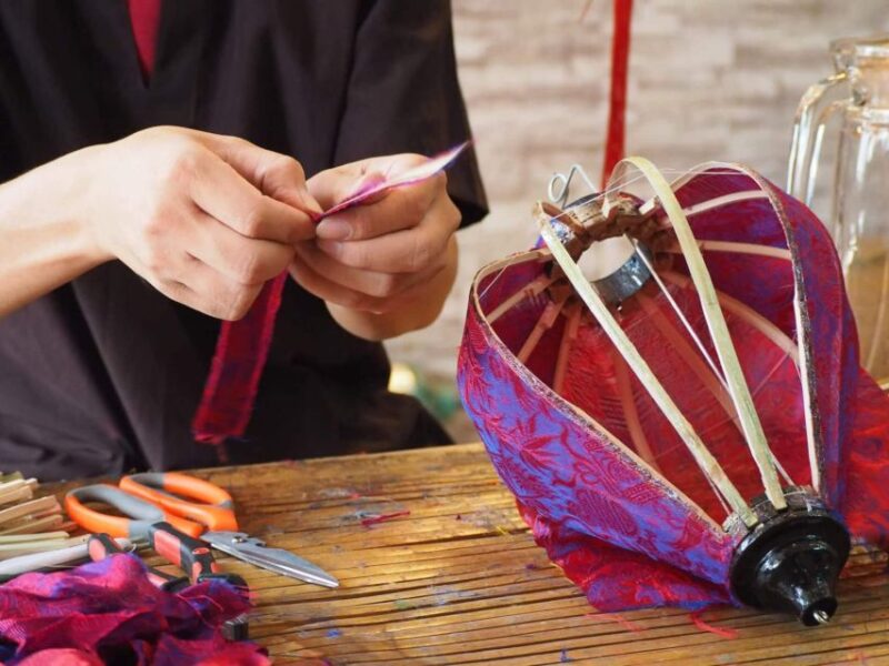 Hoi An: Foldable Lantern Making Class With Acrylic Painting | Power ...