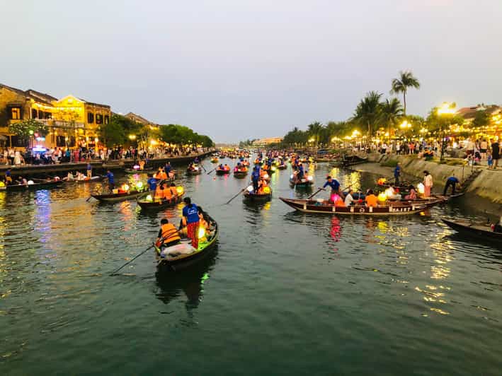Hoi An: Hoai River Boat Trip by Night and Floating Lantern | Power ...