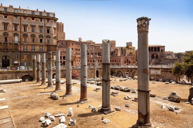 Imperial Rome Including Colosseum With Roman Forum and Palatine Hill ...