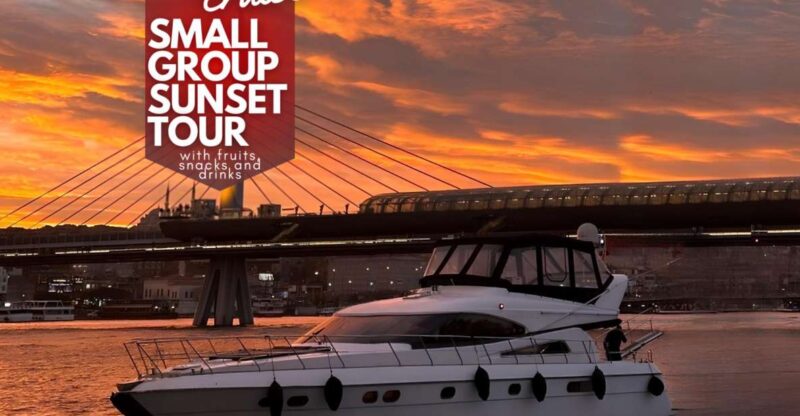 Istanbul: Small-Group Luxury Yacht Sunset Cruise W/ Snacks | Power Traveller
