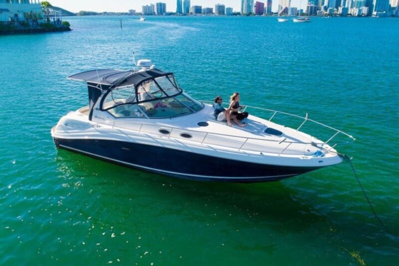 Miami: 37-Foot Sundancer Boat Rental | Power Traveller