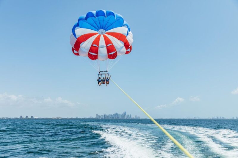 Miami: Parasailing Experience in Biscayne Bay | Power Traveller
