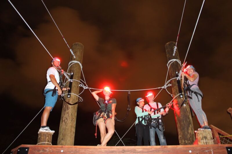Oahu: Night Zipline Adventure (3 Lines) | Power Traveller
