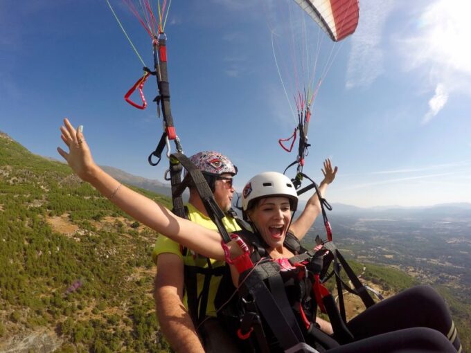 Paragliding Tandem Flight From Madrid | Power Traveller