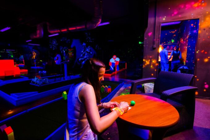 Prague: Glow Golf Mini Golf Game by UV Light | Power Traveller