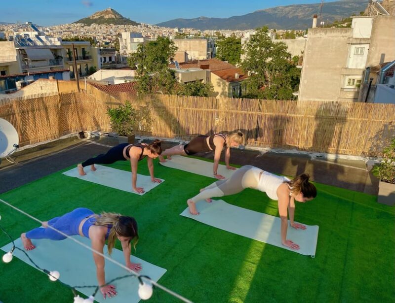 Private Outdoor Yoga - Pilates With Akropolis View | Power Traveller