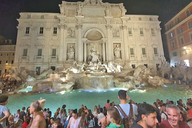 Rome at Night Walking Tour of Pantheon Trevi Spanish Steps Navona ...