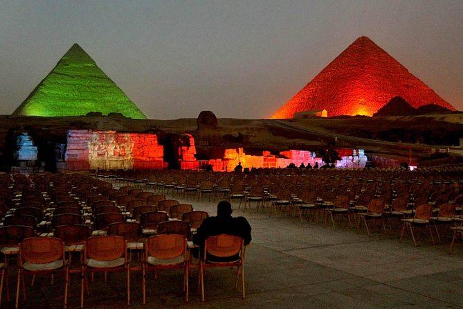 Sound and Light Show With Dinner With Pyramids View Roof Top Restaurant ...
