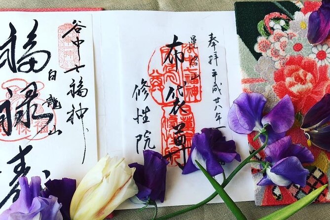 Temple Stamp Book Art Class With Artist in Shibuya | Power Traveller