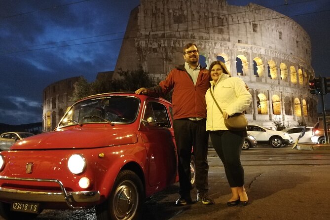 The ORIGINAL Fiat 500 Night Tour of Rome | Power Traveller