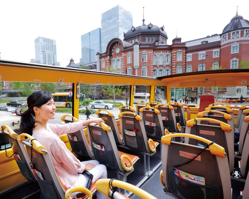 Tokyo: 60MIN Panoramic Open Top Bus Tour With Audio Guide | Power Traveller