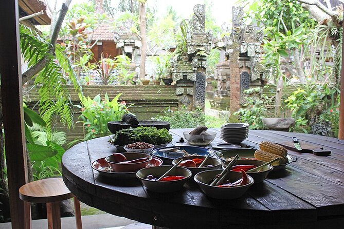 Traditional Balinese Meal in a Family Village Home in Ubud, Bali ...
