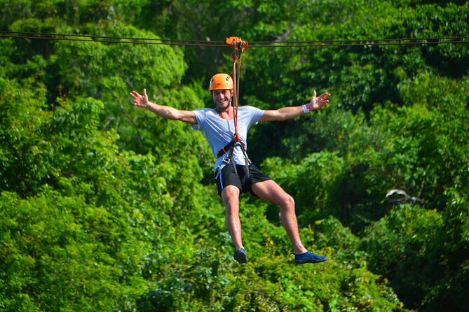 Zipline Mega Splash at Bavaro Adventure Park | Power Traveller